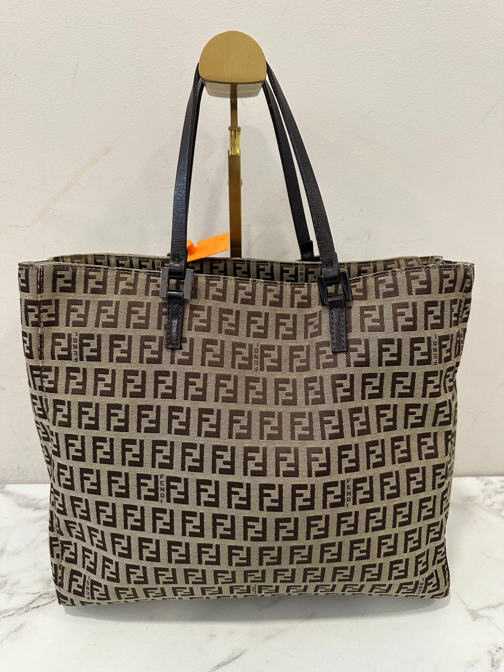 Fendi Beige Zucca – Vintage d'Harmonie
