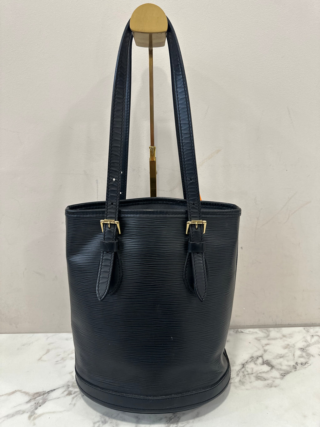 Louis Vuitton Bucket PM Epi Black – Vintage d'Harmonie